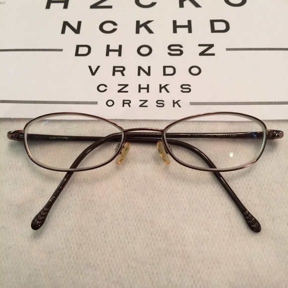 Halston Heritage | Accessories | Halston Rx Eyeglasses Frames Bronze ...